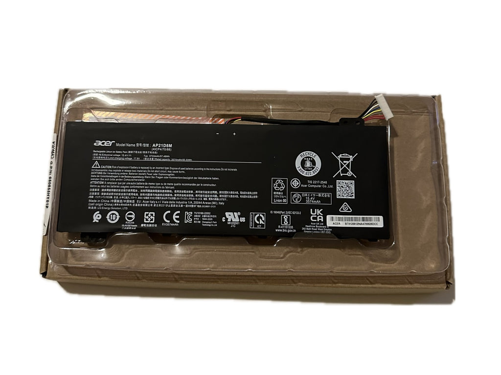Genuine AP21D8M Laptop Battery for Acer Nitro V 15 ANV15-51 AN16-51 5 ...