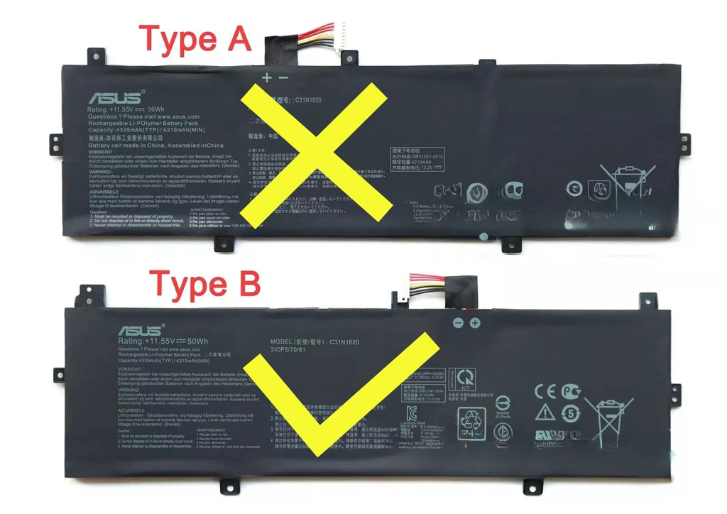 New Genuine Battery for Asus P5440 P5440F P5440FA P5440FF P5440U (Righ ...