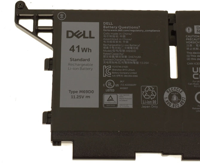 New Genuine M69D0 293F1 Battery 41Wh for Dell Latitude 5330 5430 5530 ...