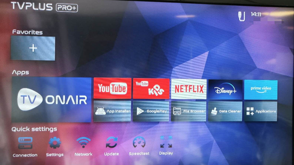 IPTV TVPlus PRO+ Android 9.0 2GB+16GB IPTV SET TOP Smart TV Box ...